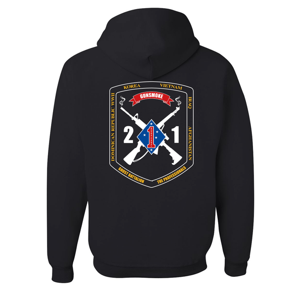 2nd Battalion 1st Marines Unit "Gunsmoke" | Hoodie – DEVILDOG SUPPLY
