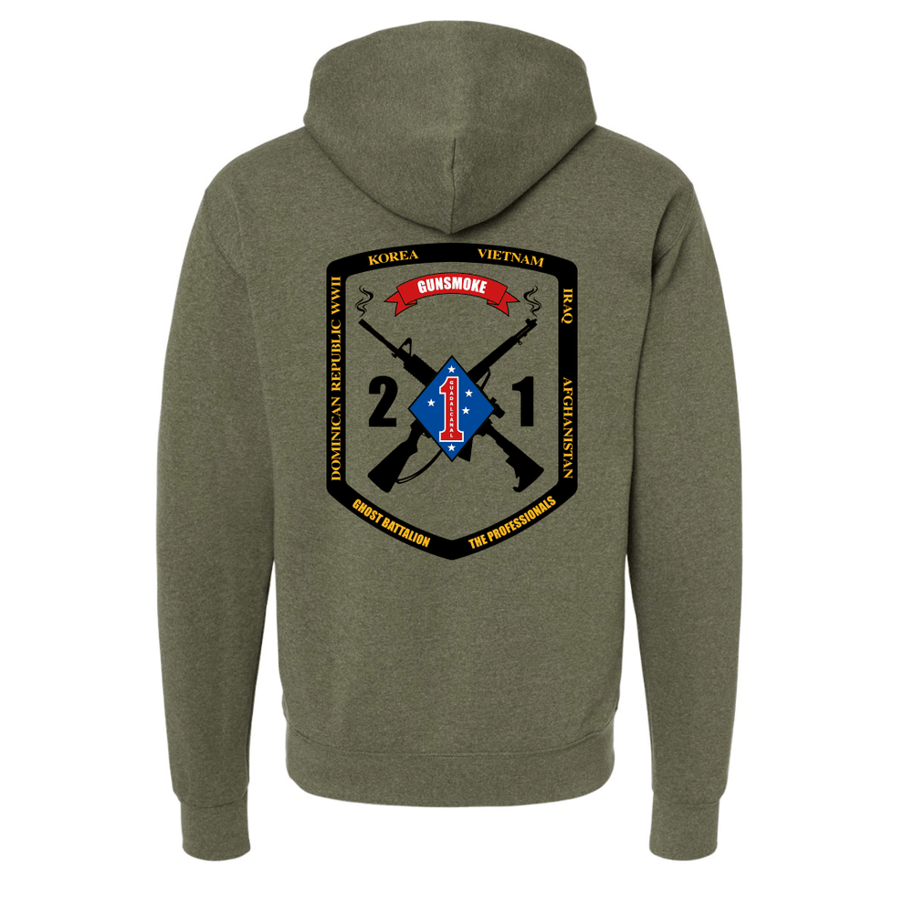2nd Battalion 1st Marines Unit "Gunsmoke" | Hoodie – DEVILDOG SUPPLY